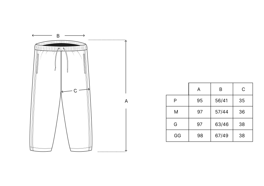 Calça Class Track Pants Class Pipa C Black/Grey - So High Urban Shop