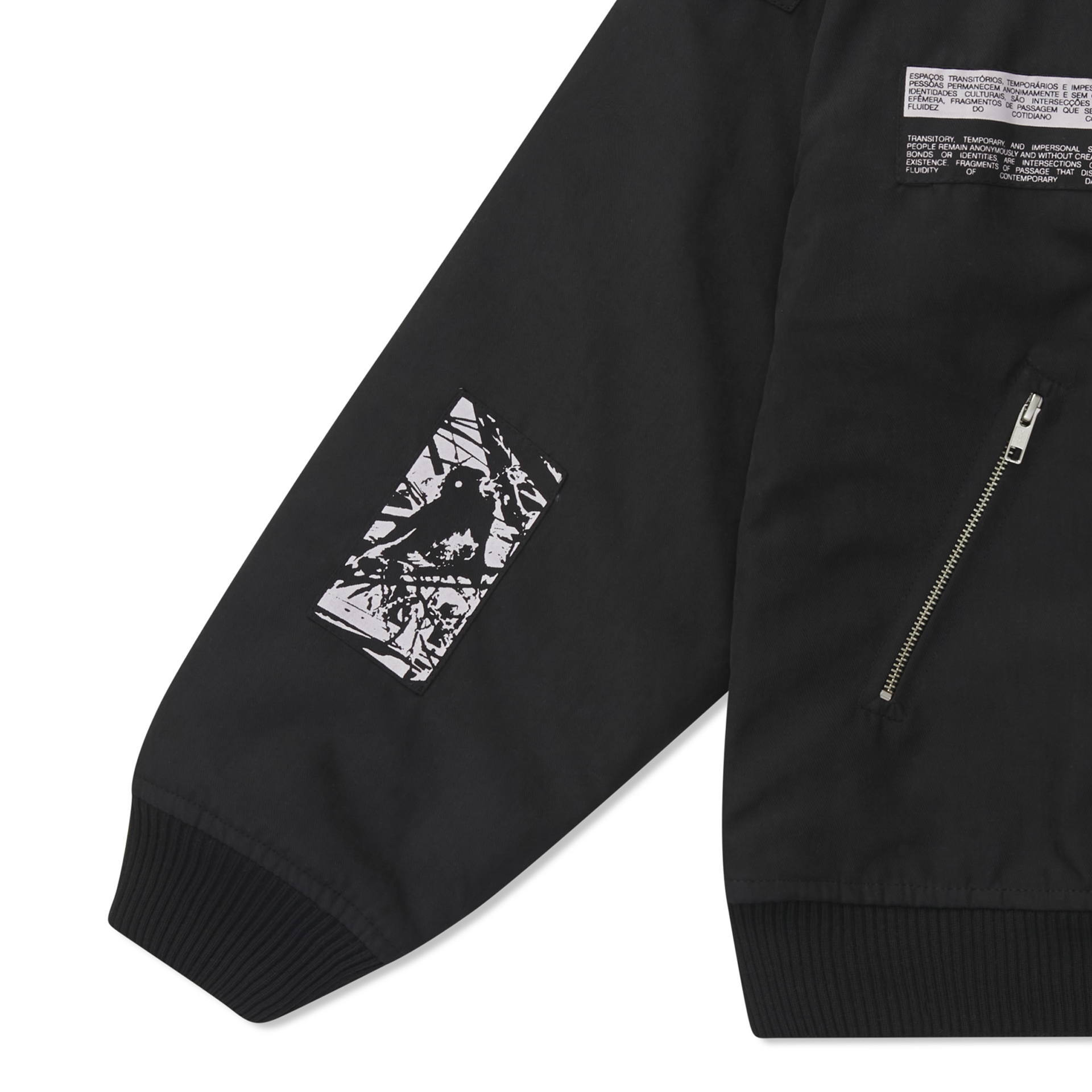 Jaqueta Class BOMBER JACKET CLASS "ABC INDUSTRIAL" BLACK - So High Urban Shop
