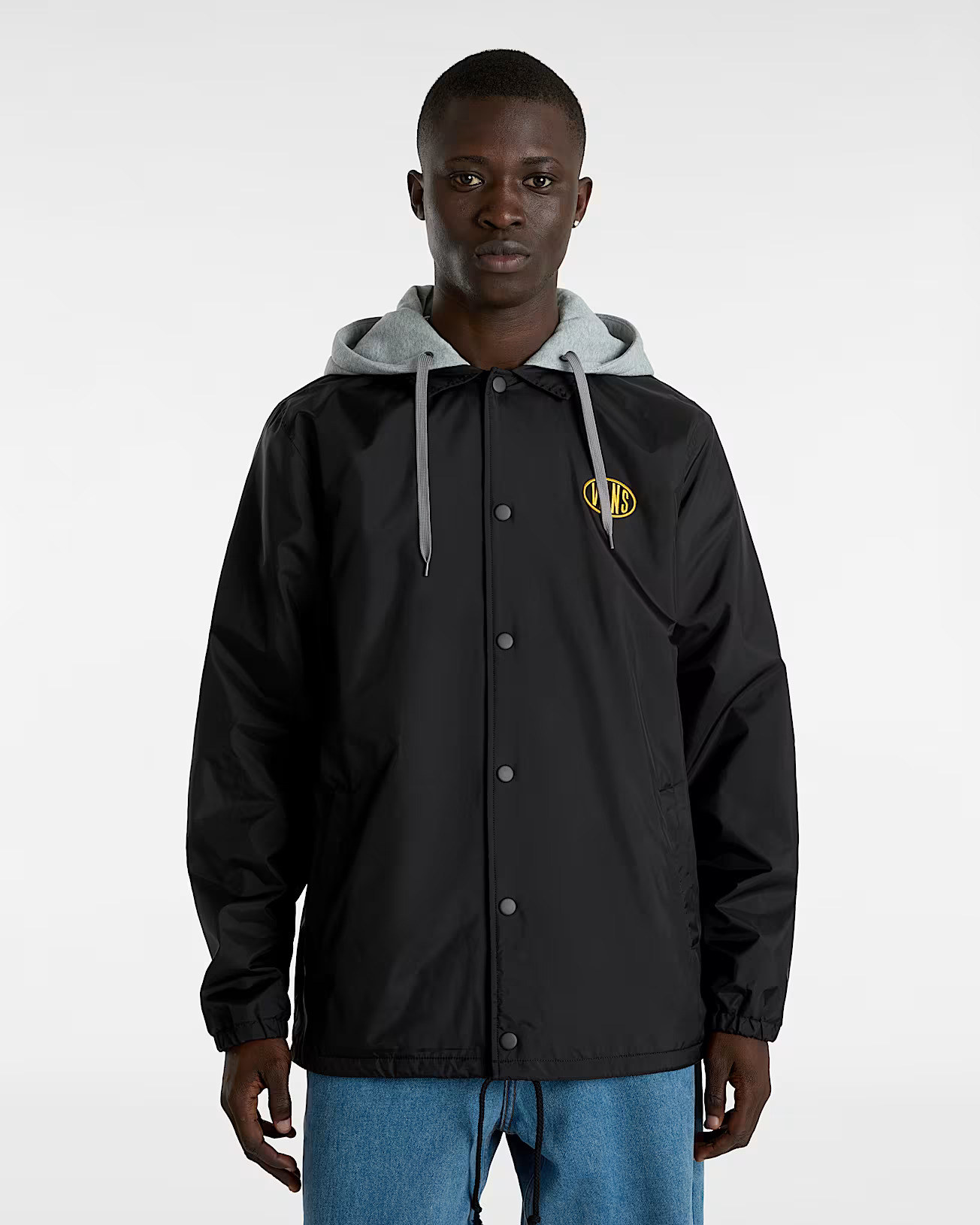 Jaqueta Vans Riley II Coach Jacket Black - So High Urban Shop