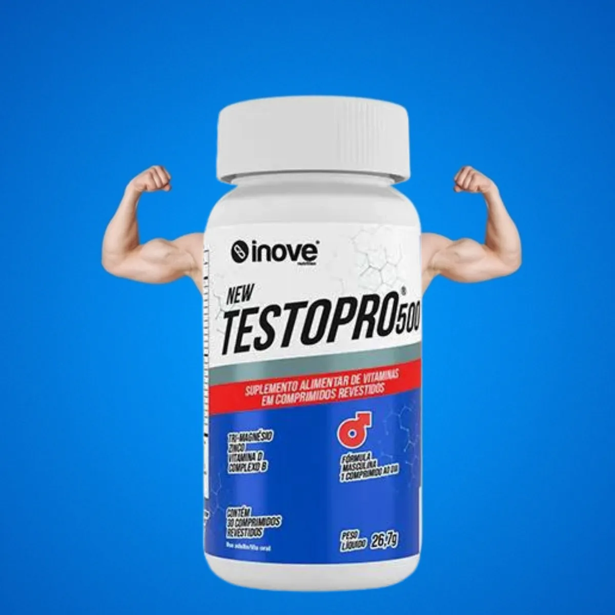 TestoPRO Multivitamínico Masculino Inove - UltraMix Pharma