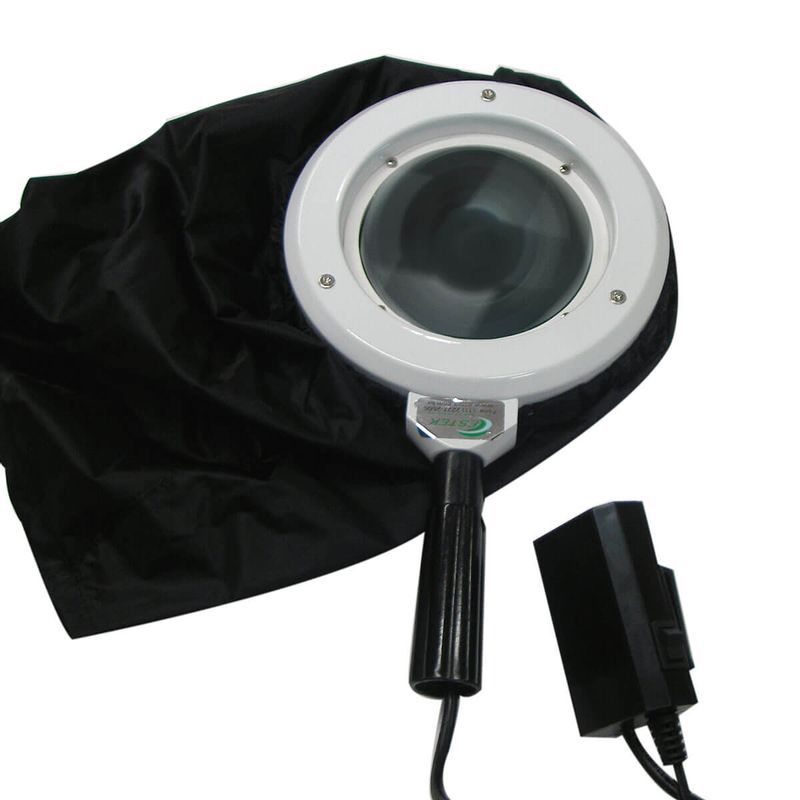 Lupa de Mão com Luz de Wood para Avaliação e Análise Da Pele - Estek ...