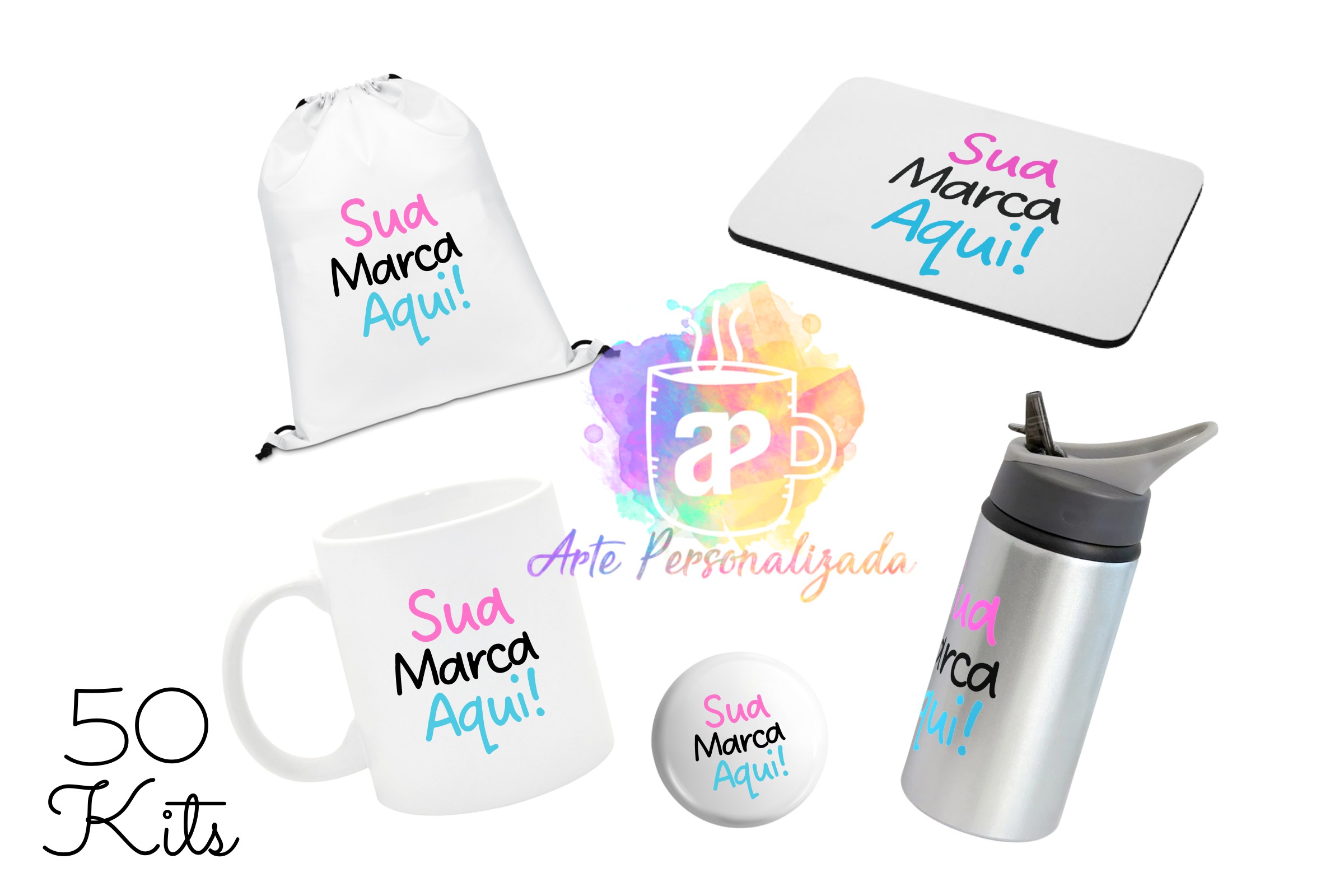 50 Kits Executivo Personalizados - Brindes Corporativos | Arte ...