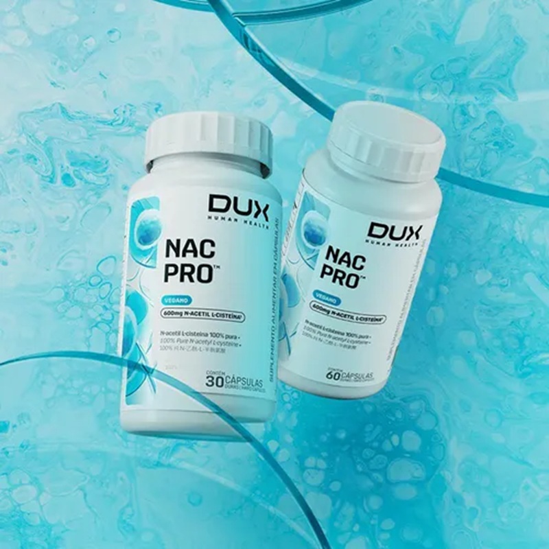NAC Pro DUX 60 Cápsulas 600mg | Antioxidante e Proteção Celular ...