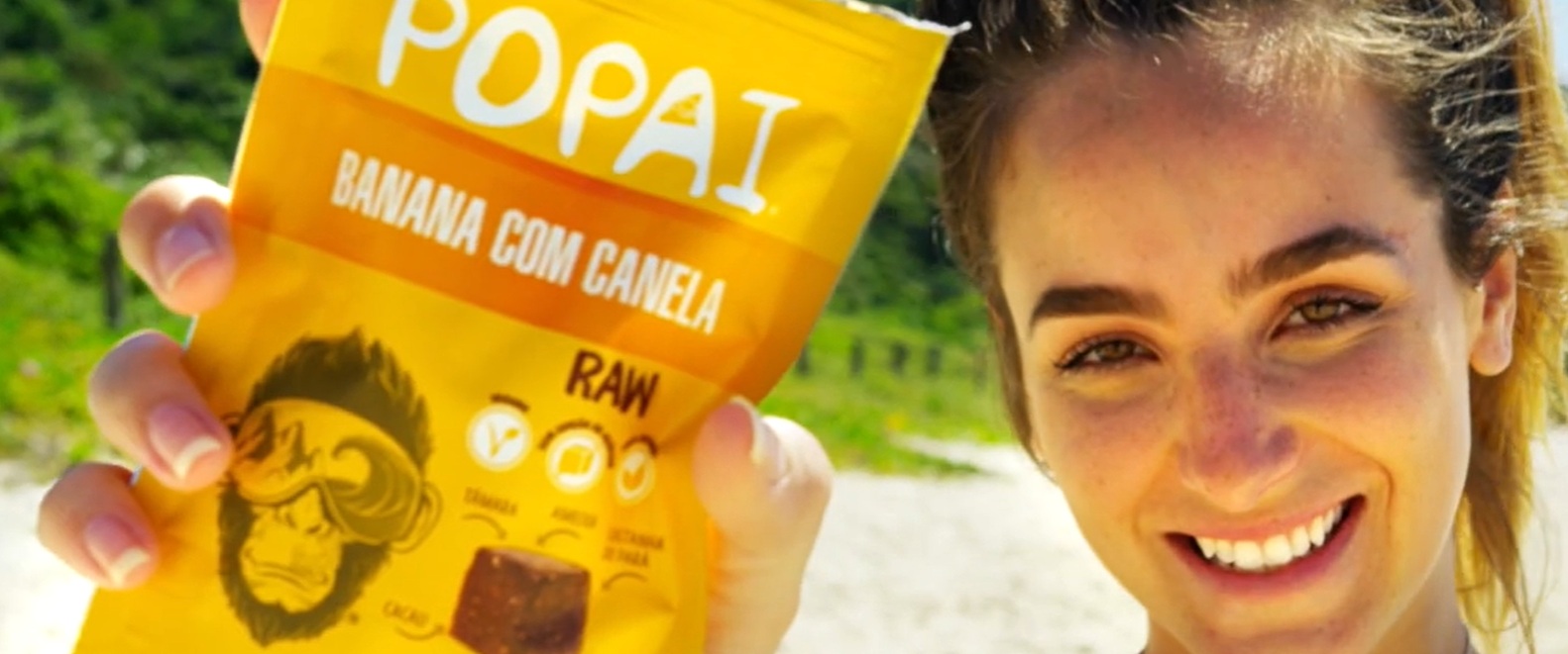Cubo Energético Popai Paçoca Crocante 50g | Vegano e Natural - FrancoSports