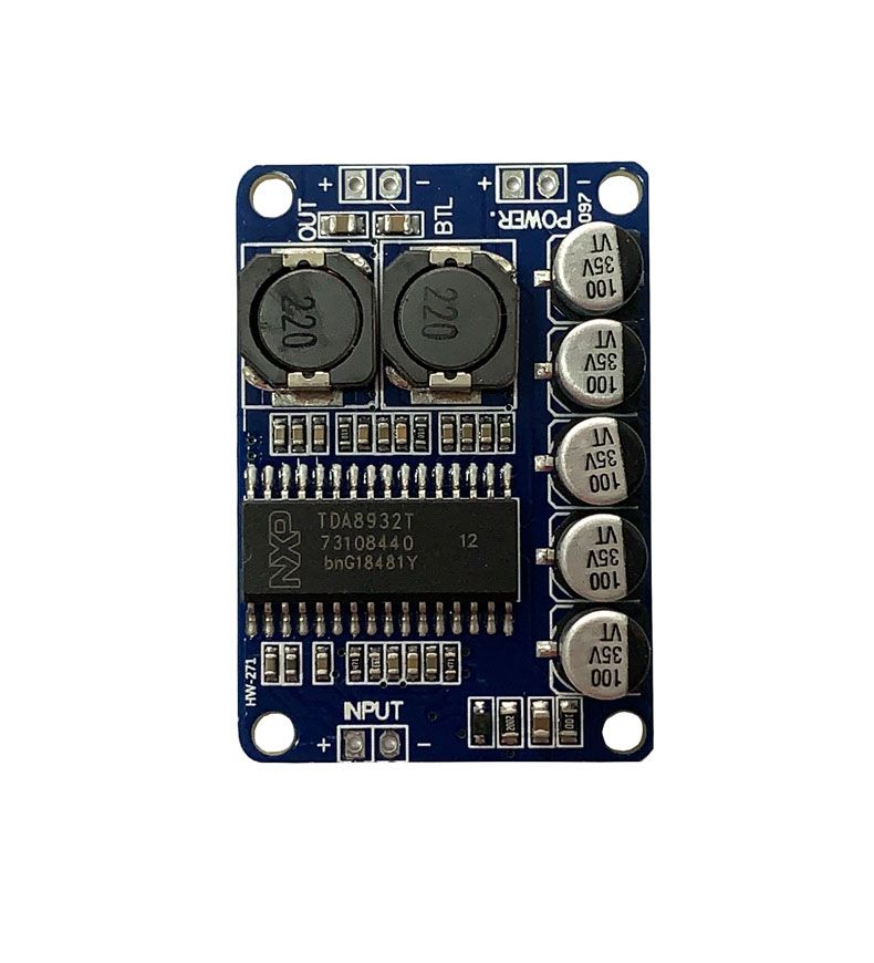 Módulo Amplificador de Áudio Mono 35W TDA8932 - PISCALED | Arduino ...
