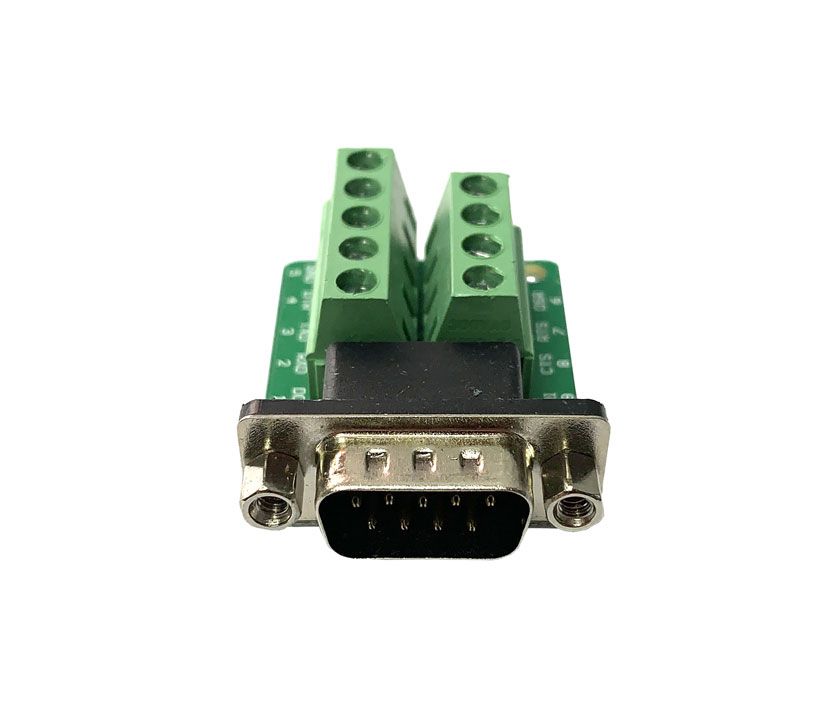 Módulo Adaptador Db9 Serial Rs232 Macho Com Borne - PISCALED | Arduino ...