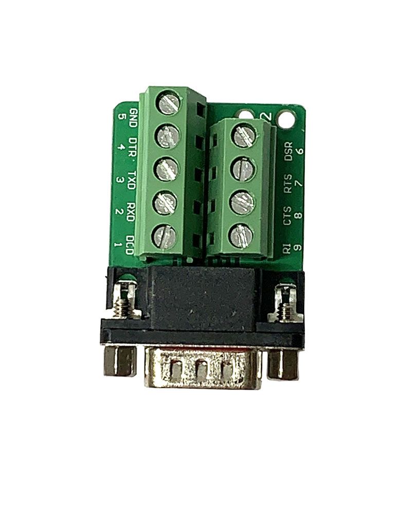 Módulo Adaptador Db9 Serial Rs232 Macho Com Borne - PISCALED | Arduino ...