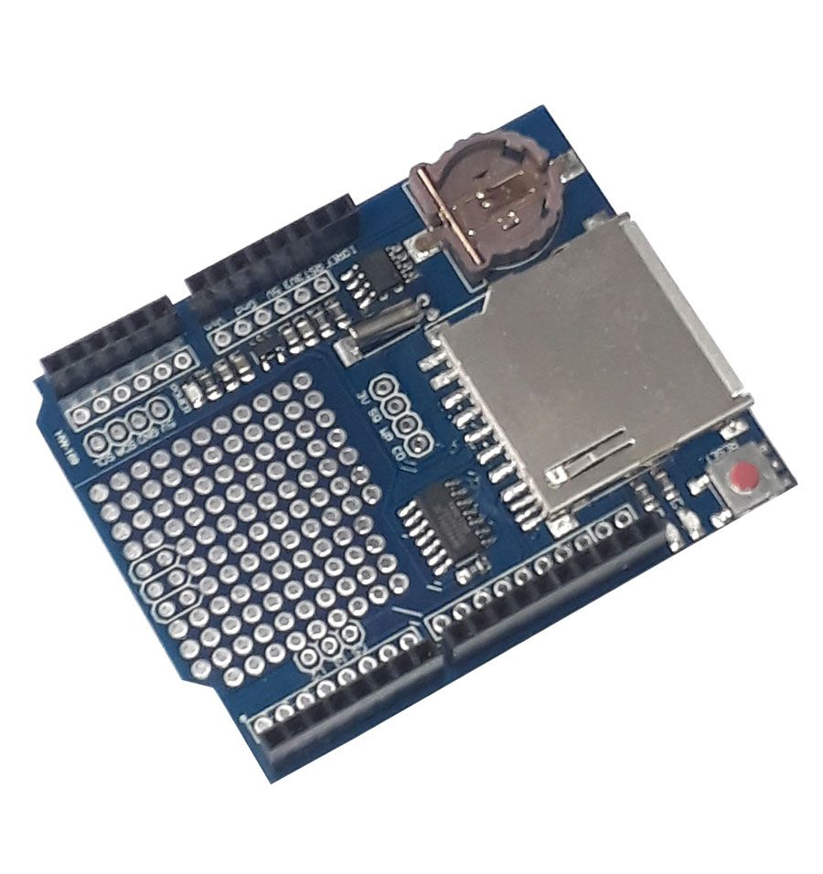 Shield Data Logger Com Rtc Ds1307 para Registro De Dados - PISCALED ...