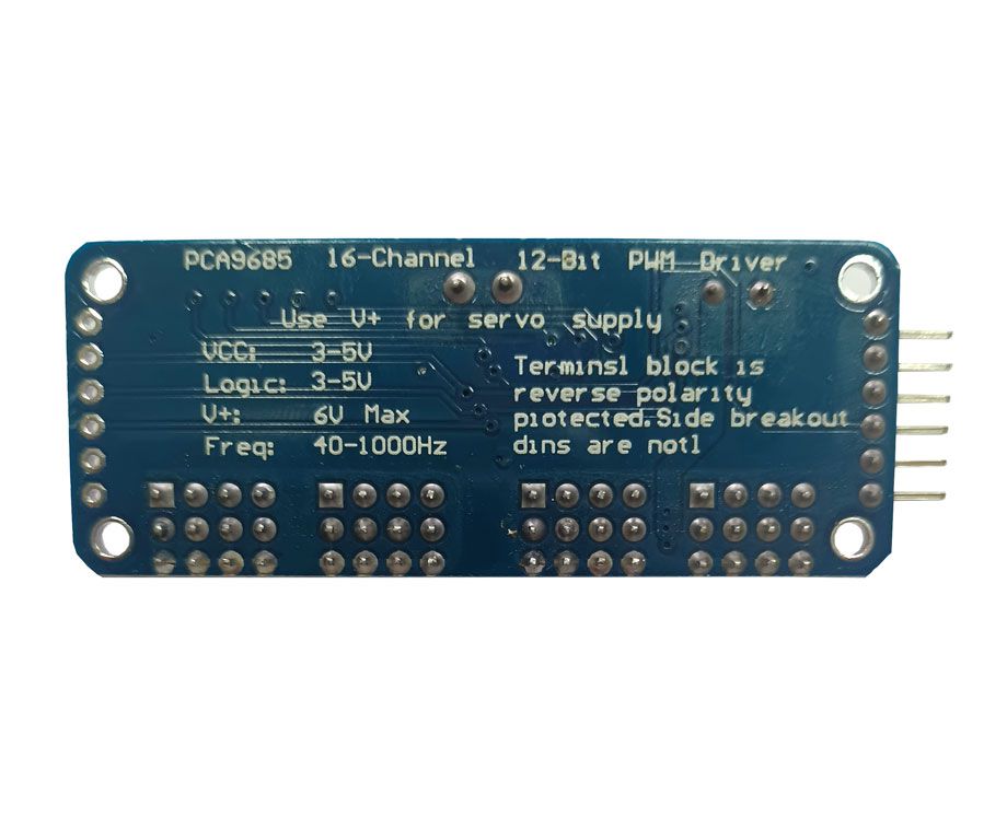Módulo PWM PCA9685 I2C - 16 Canais para Servo - PISCALED | Arduino ...