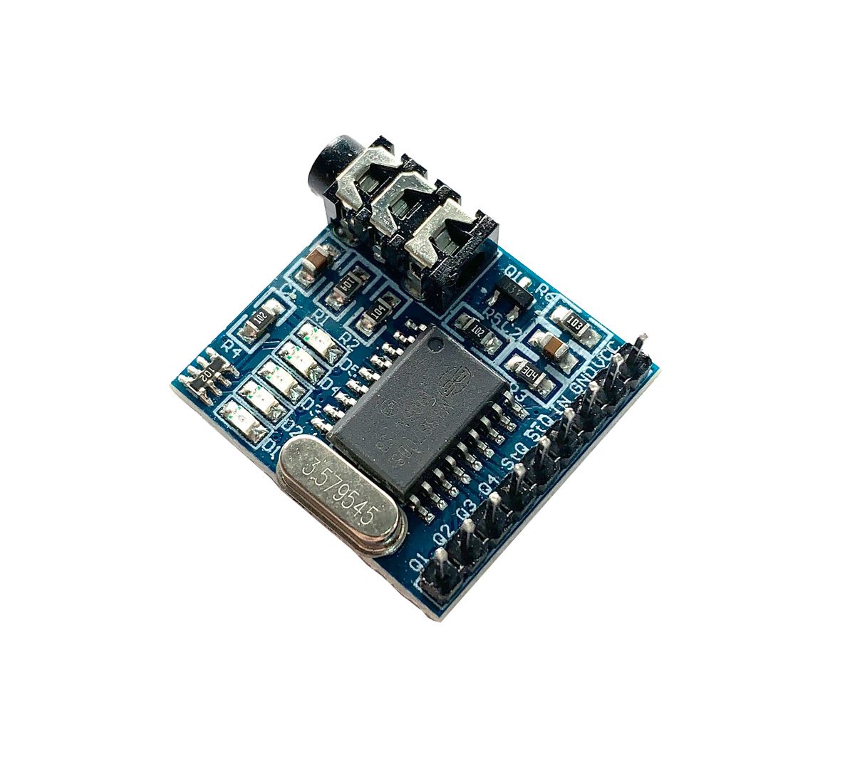 Módulo Decodificador DTMF MT8870 - PISCALED | Arduino | Componentes ...