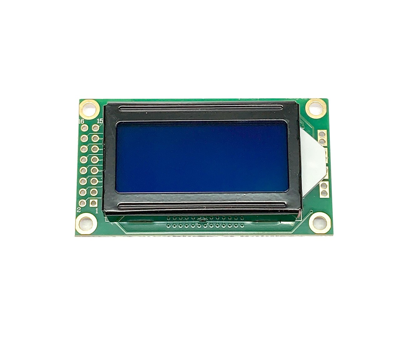 Display LCD 8x2 com Backlight Azul - PISCALED | Arduino | Componentes ...