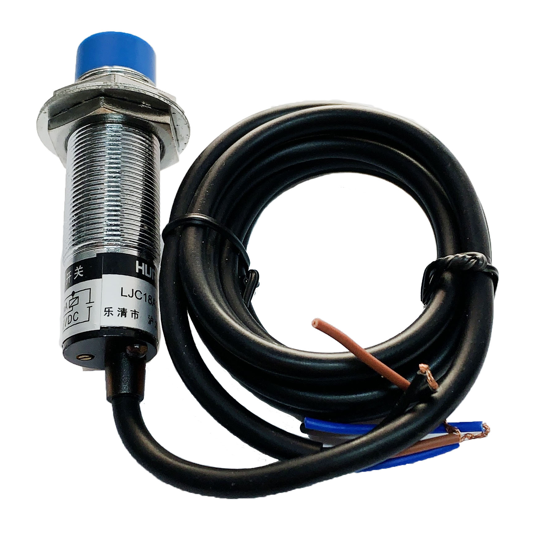 Sensor Capacitivo M18 18MM NPN LJC18A3-B-Z/BX - Detecção de 10mm ...