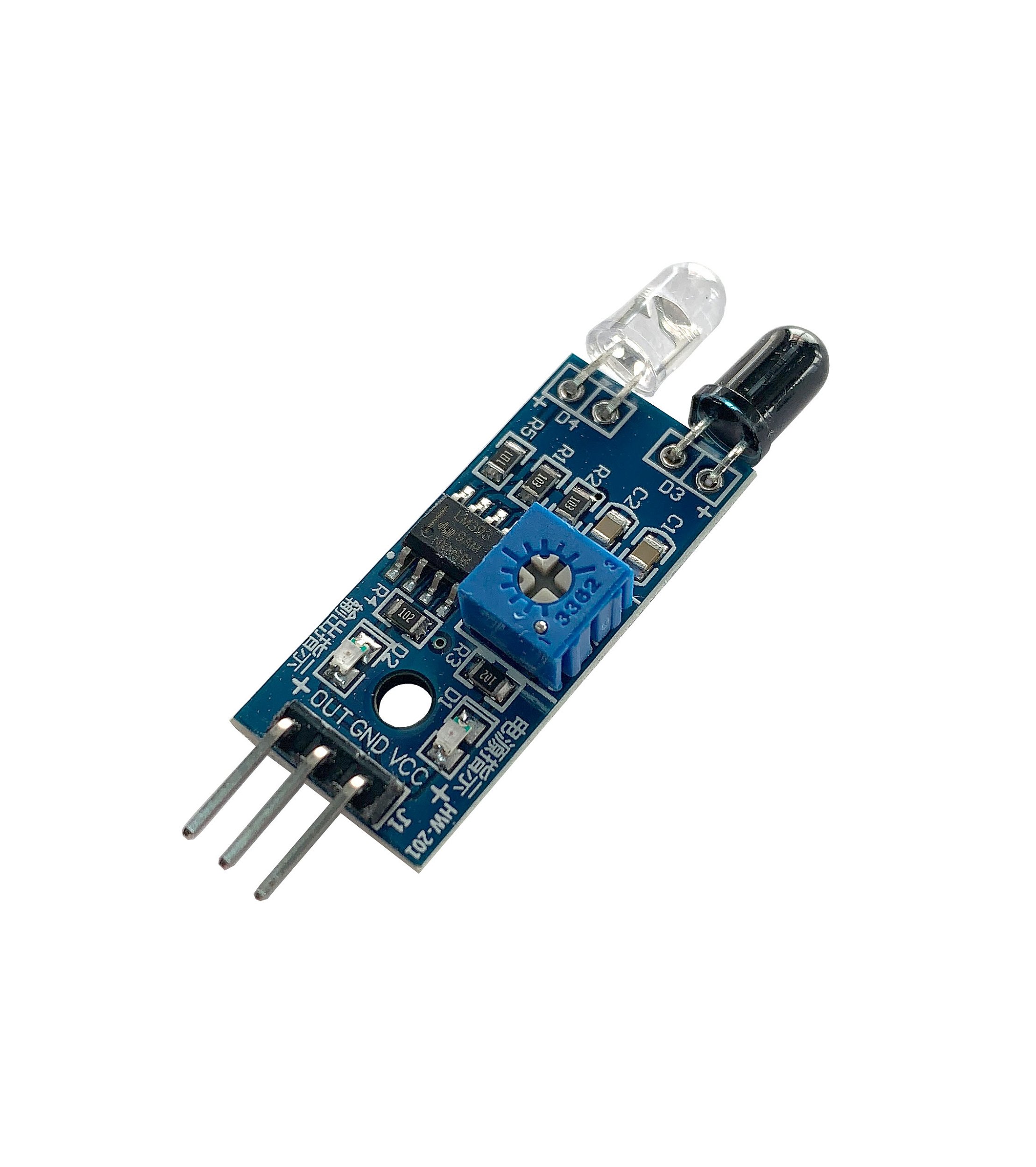 Sensor Obstáculo Reflexivo Infravermelho - PISCALED | Arduino ...