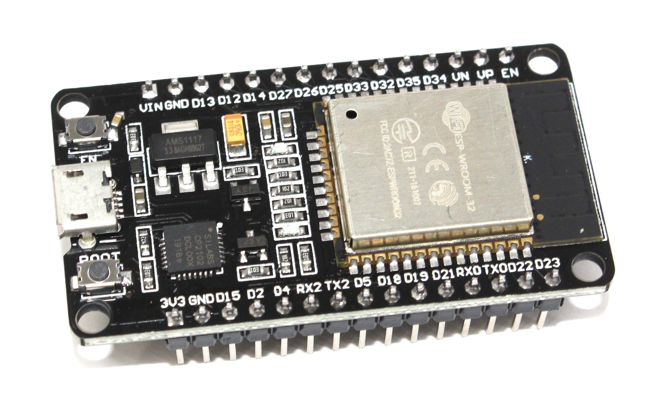 NodeMCU DEVKIT ESP32 CP2102 Dualcore - Bluetooth Wifi - PISCALED ...