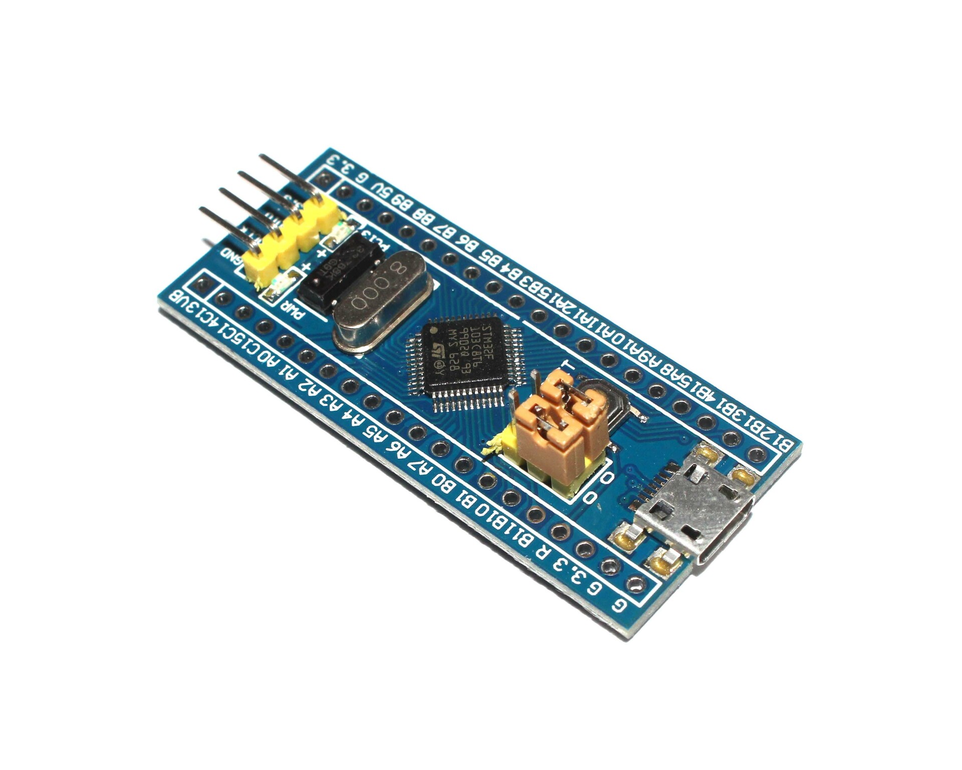 Módulo De Desenvolvimento Stm Stm32f103c8t6 Arm Cortex M3 Piscaled Arduino Componentes