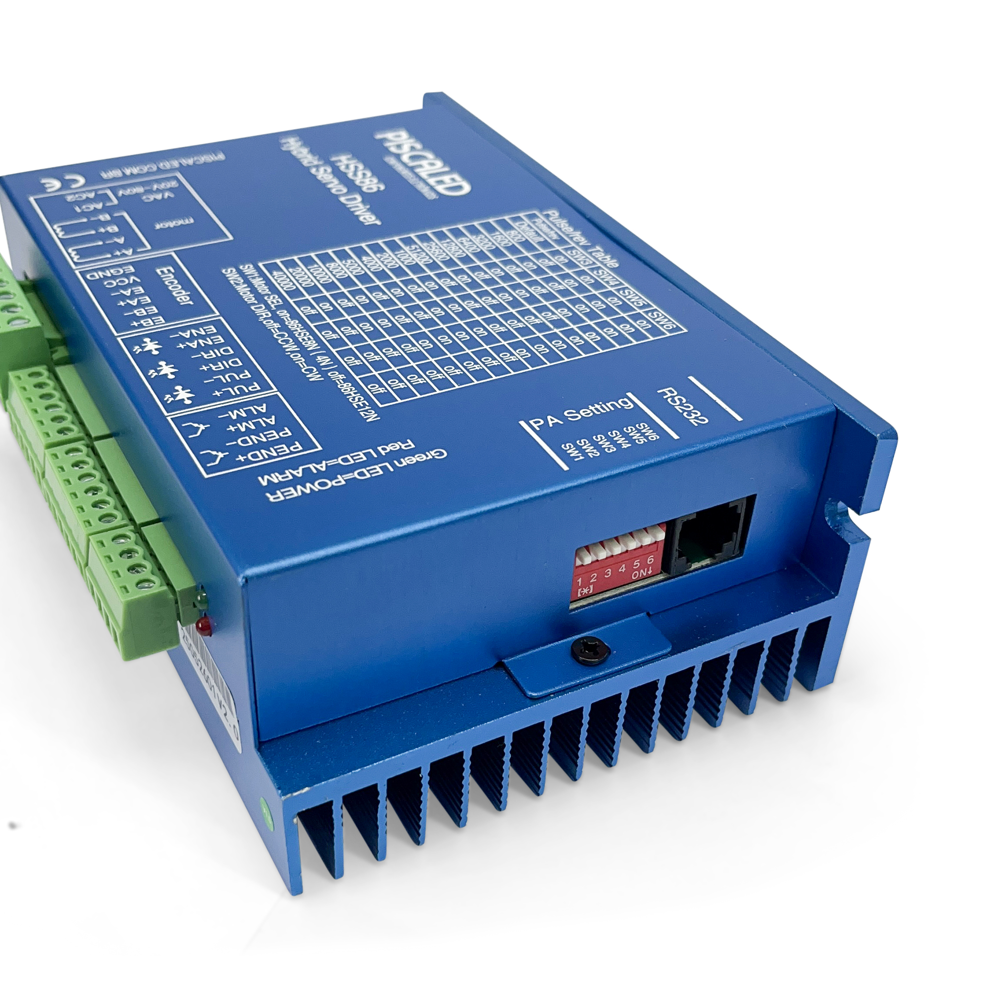 Kit Easy Servo Motor de Passo Nema 34 120Kgf.cm Encoder + cabo + Driver ...