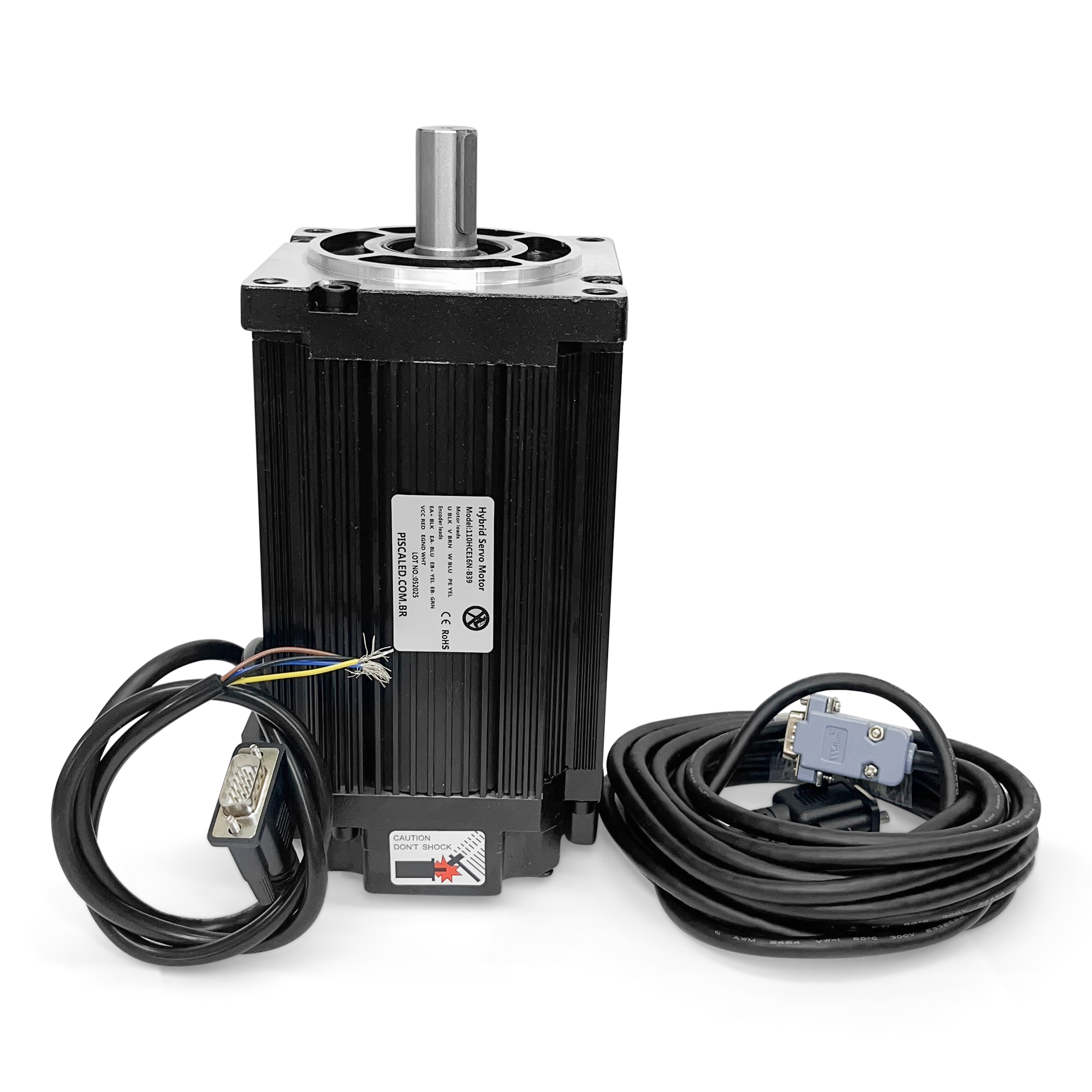Kit Easy Servo Motor de Passo Nema 42 160Kgf.cm Encoder + cabo + Driver ...