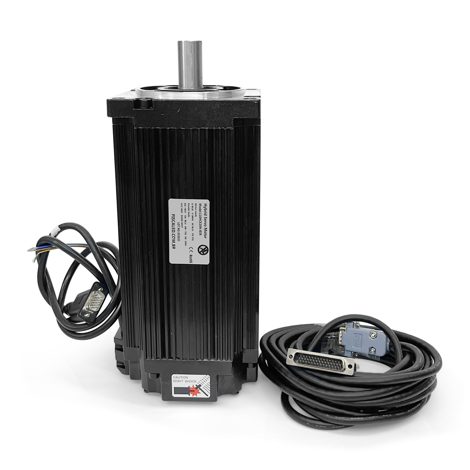 Kit Easy Servo Motor de Passo Nema 42 200Kgf.cm Encoder + cabo + Driver ...