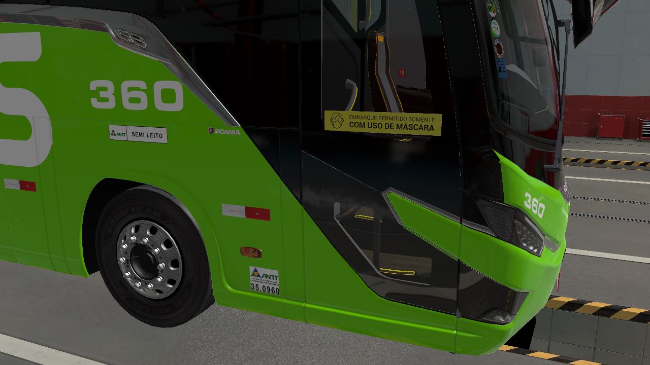 Flixbus Santa Maria G8 1200 scania - xdzoomskins