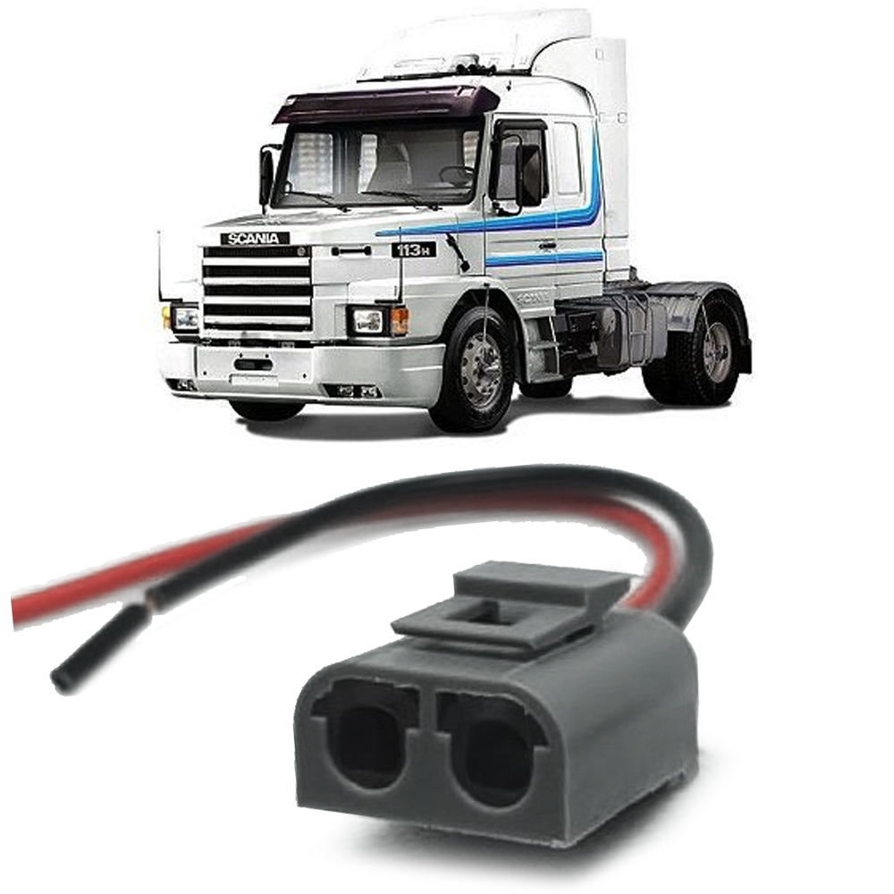 Plug Conector Chicote Bobina Ignição Volvo V40 S40 2000 a 2004 - Kit c ...