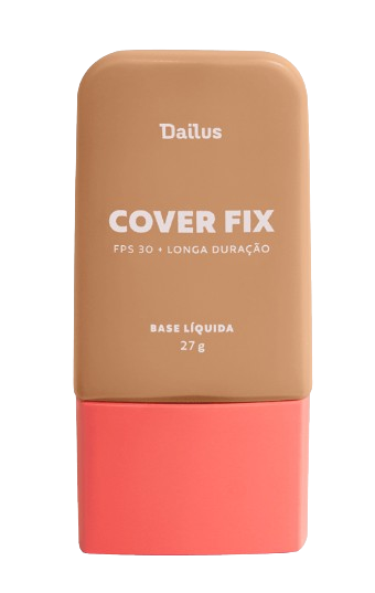 BASE LÍQUIDA - COVER FIX - COR D7 / DAILUS - TOPMAKE