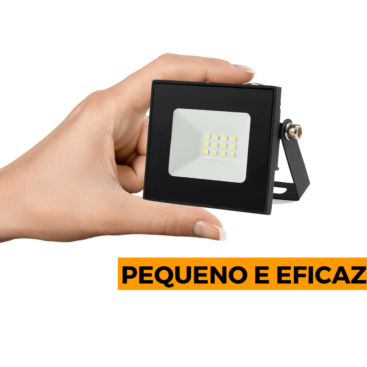 Refletor Holofote LED 30W Luz Verde ou Branco Frio 6500K Bivolt - À Prova D'água IP66 ...