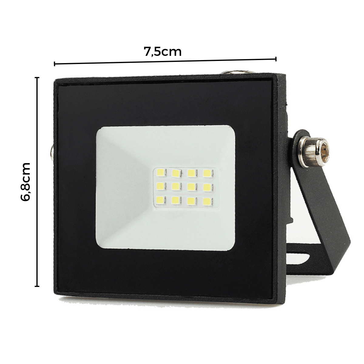 Refletor Holofote LED 30W Luz Verde ou Branco Frio 6500K Bivolt - À Prova D'água IP66 ...