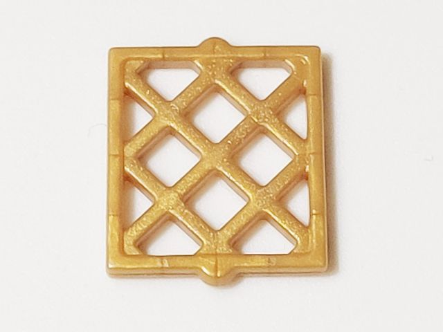 Painel para Janela 1x2x2 Dourada Perolada - TECLINC