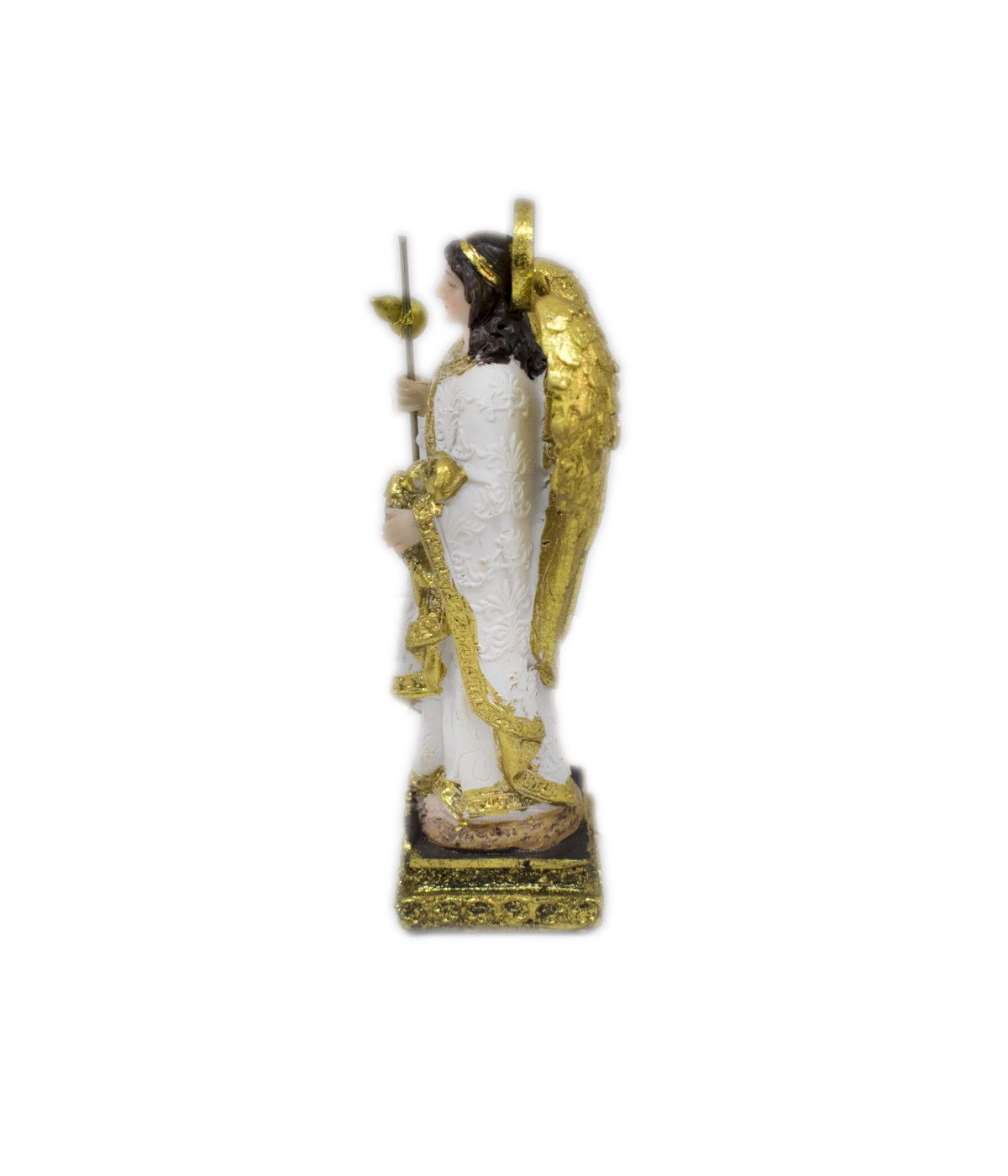 Três Arcanjos - Miguel Gabriel Rafael 13 CM Escultura em Resina ...
