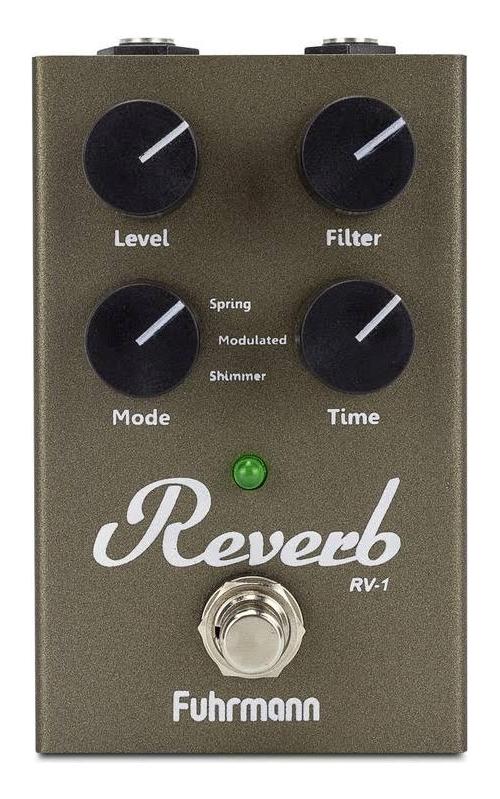 PEDAL GUITARRA FUHRMANN REVERB SHIMMER RV01 - OPSOM | Áudio ...