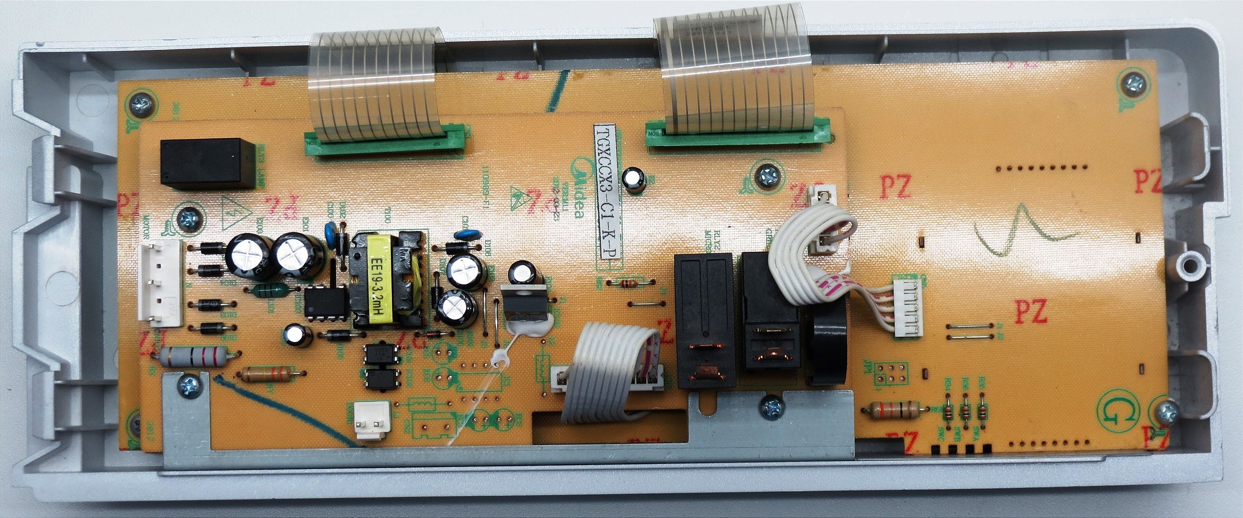 CONJUNTO PLACA ELETRONICA MICROONDAS (PCB+DSP) MM-32X32VS - Peças Pro Ar