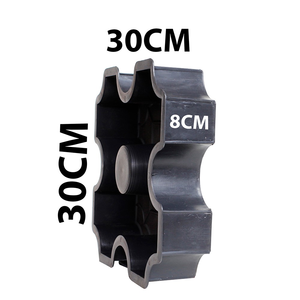 Forma Plástica Para Bloco Piso Grama Concregrama Mandala 30x30x8 - GME ...