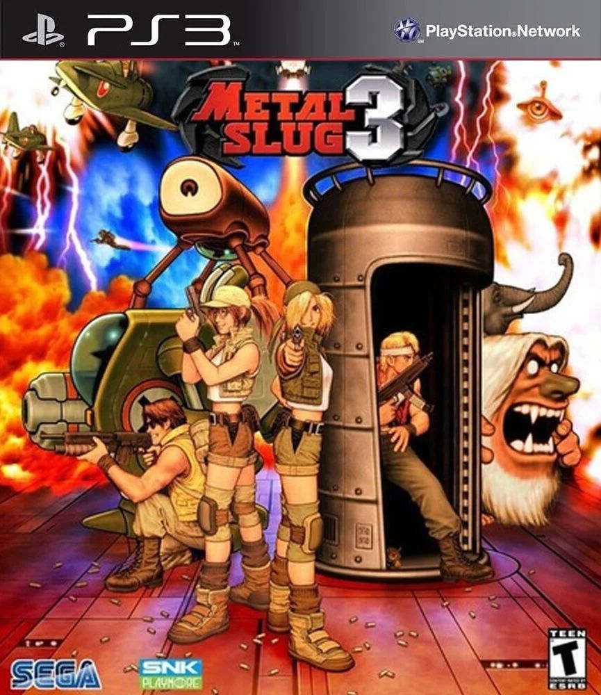 Metal Slug 3 PS3 Classico Ps2 Psn Midia Digital kalangoboygames