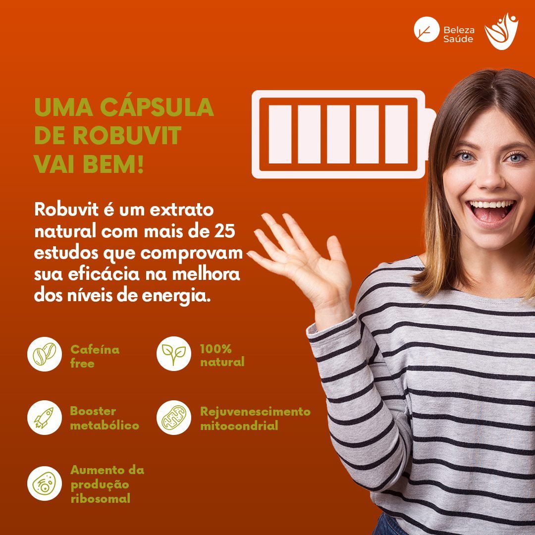 Robuvit 100mg - Beleza Saúde Farmácia de Manipulação e Homeopatia