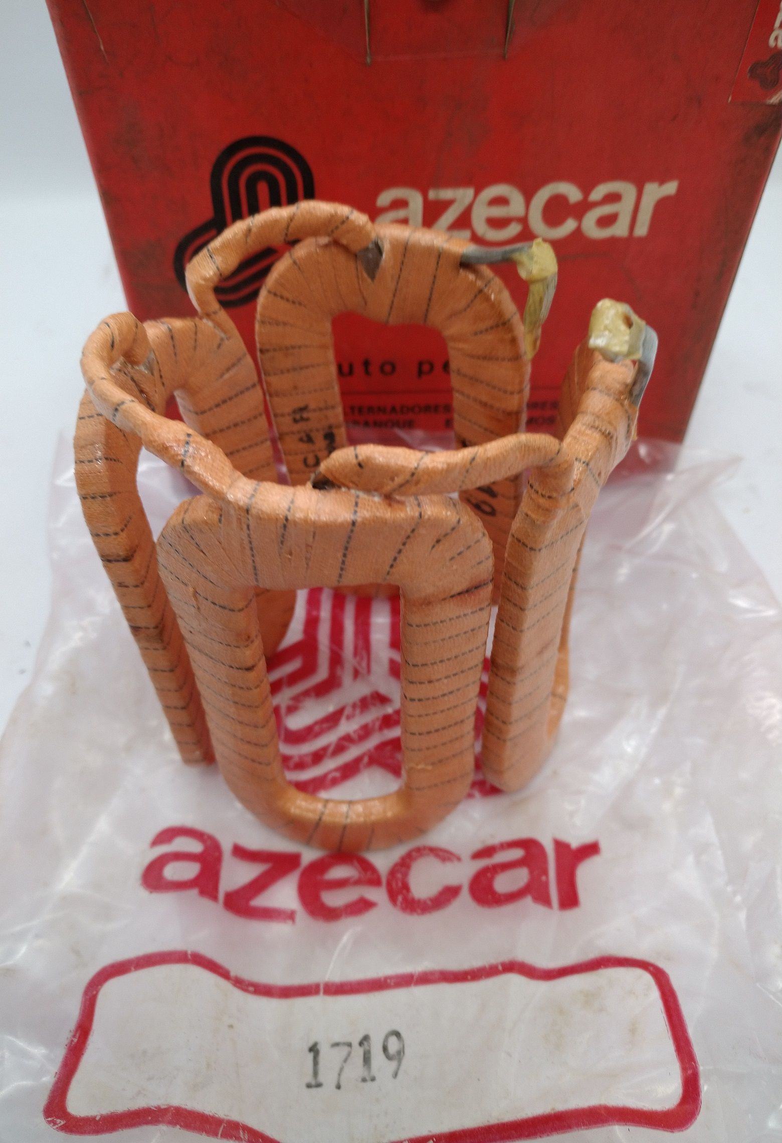 BOBINA DE CAMPO PARA MOTOR DE PARTIDA AZECAR - Ms Peças.