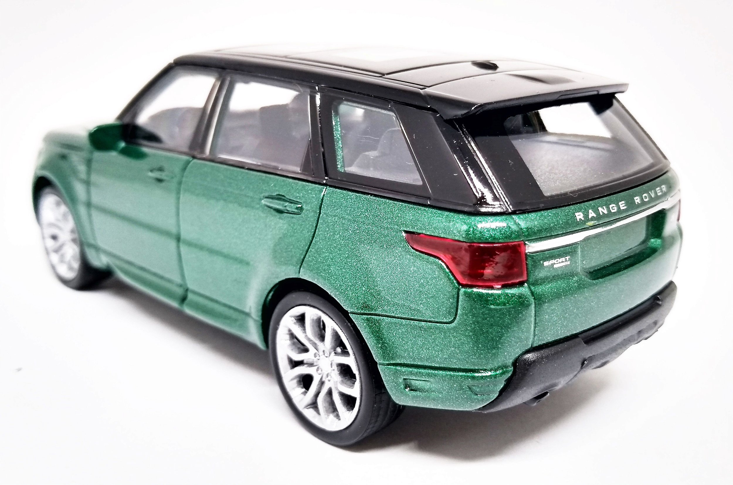 Nova Range Rover Sport Verde - Escala 1/38 -12 CM - Fred Old Car ...