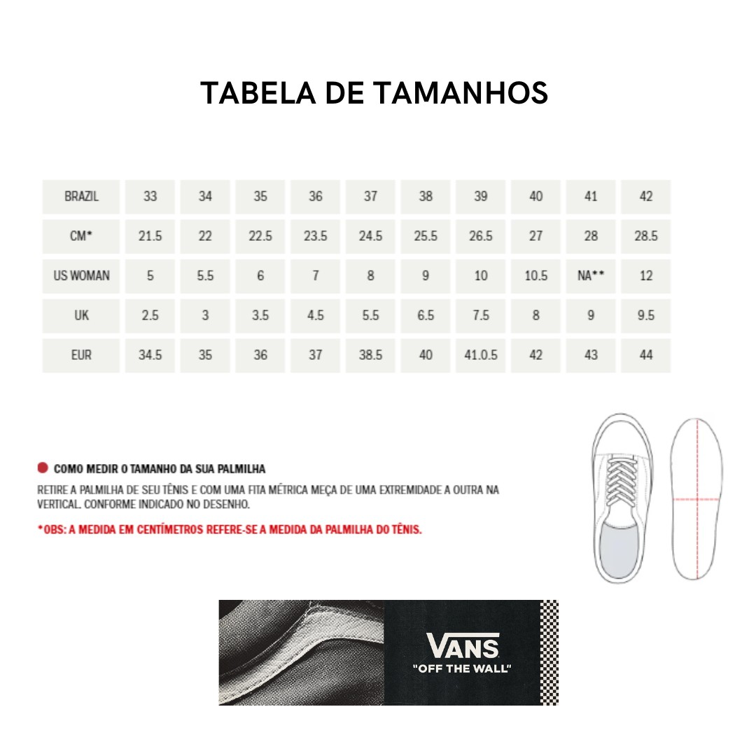 Tênis Vans Skateboarding Authentic Black White - Bamboo Shop Original Style