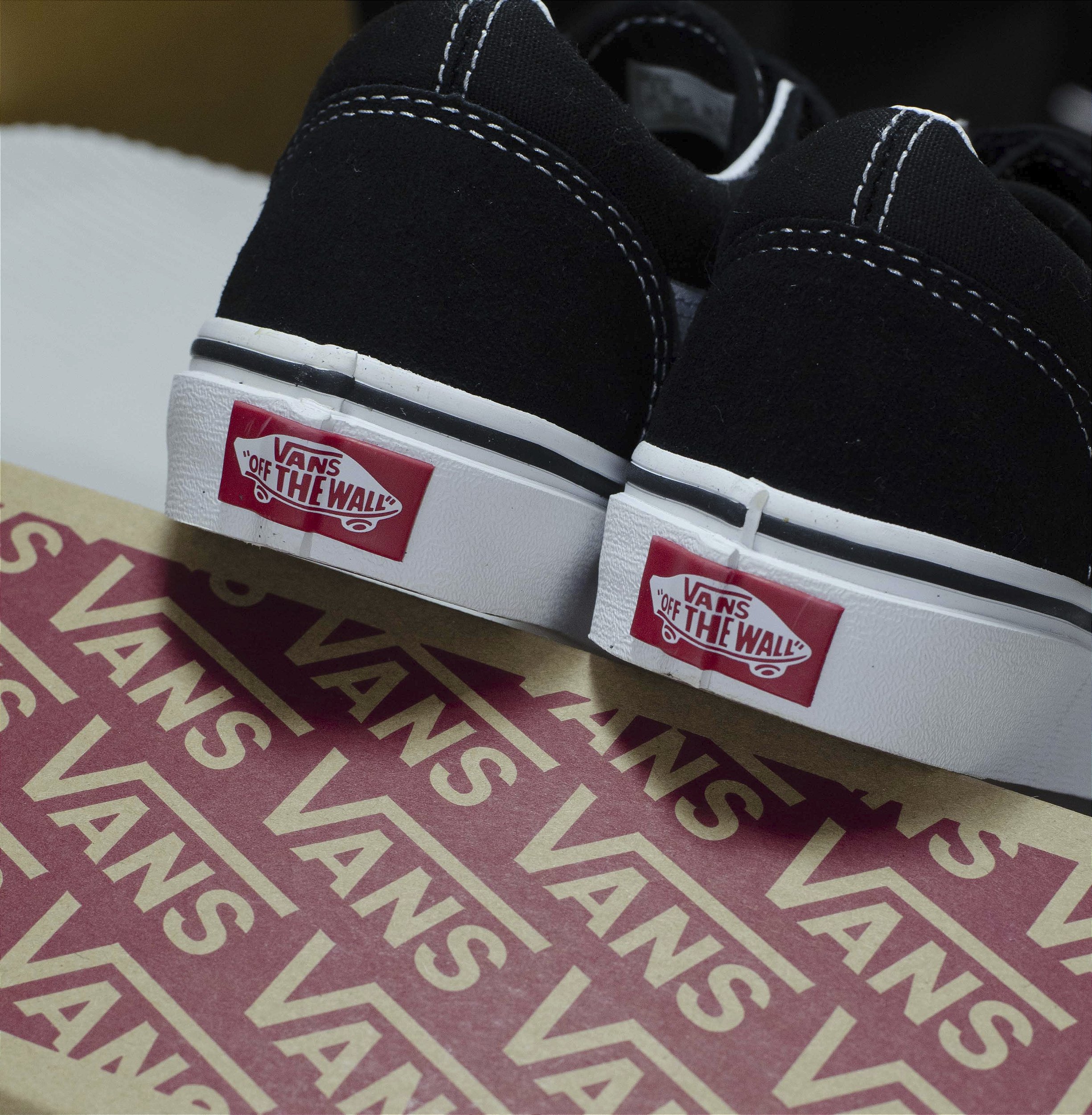 Tênis Vans Infaltil com Velcro Preto e Branco - Bamboo Shop Original Style