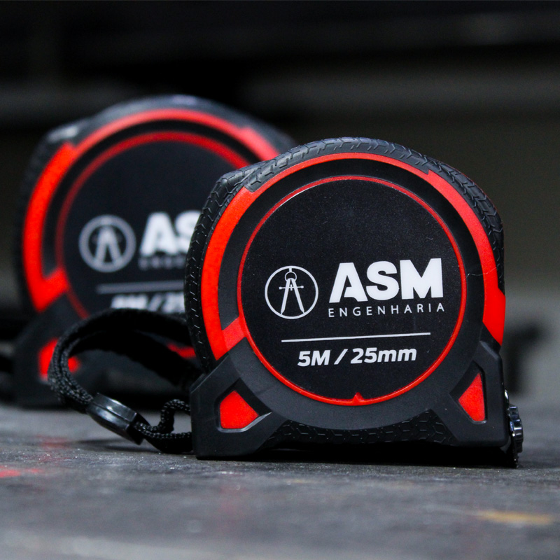 Trena Métrica ASM – Precisão, Durabilidade e Facilidade - ASM Engenharia