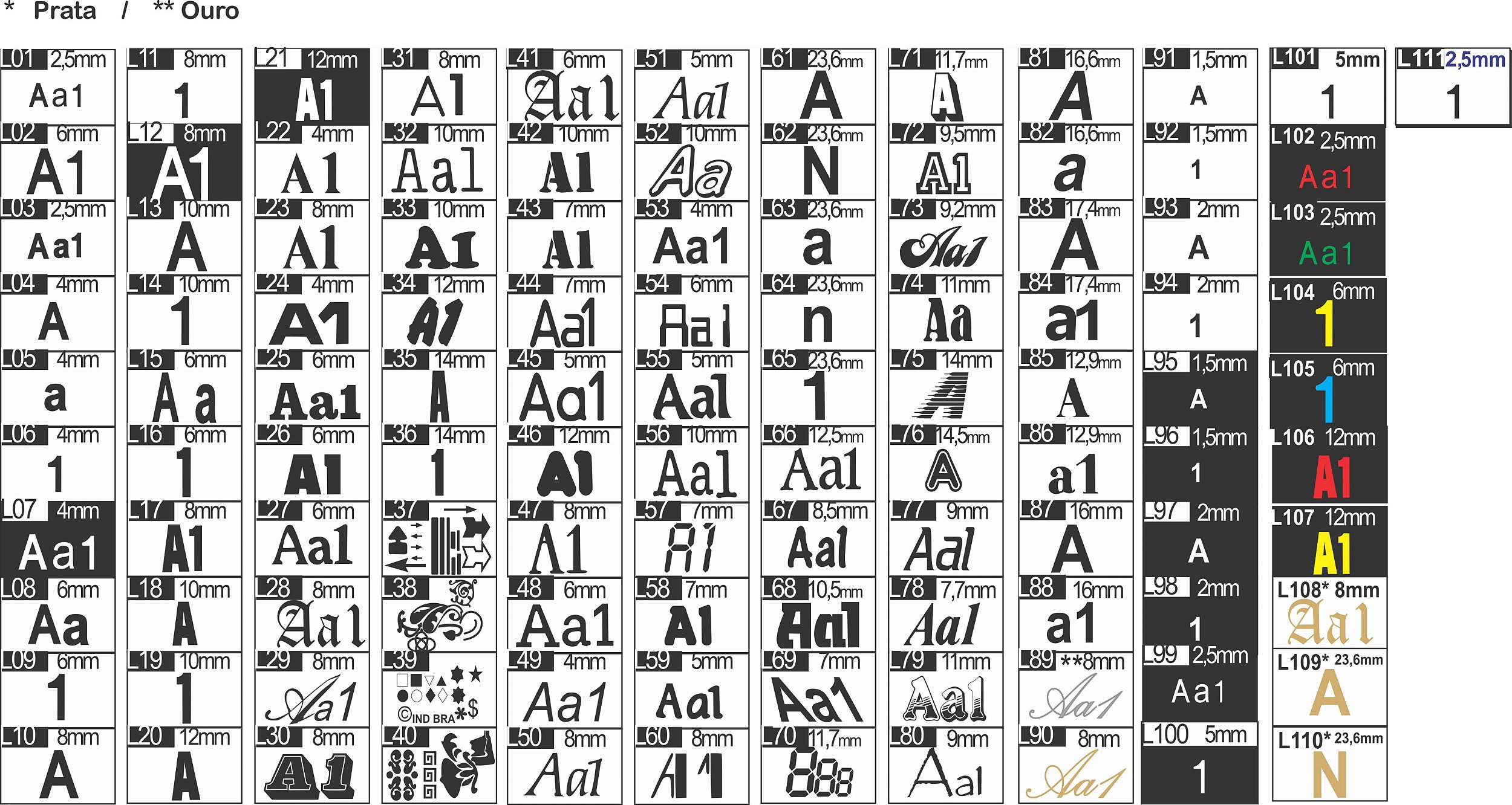 Letrafácil Letraset Transferível - Letraset Rotex