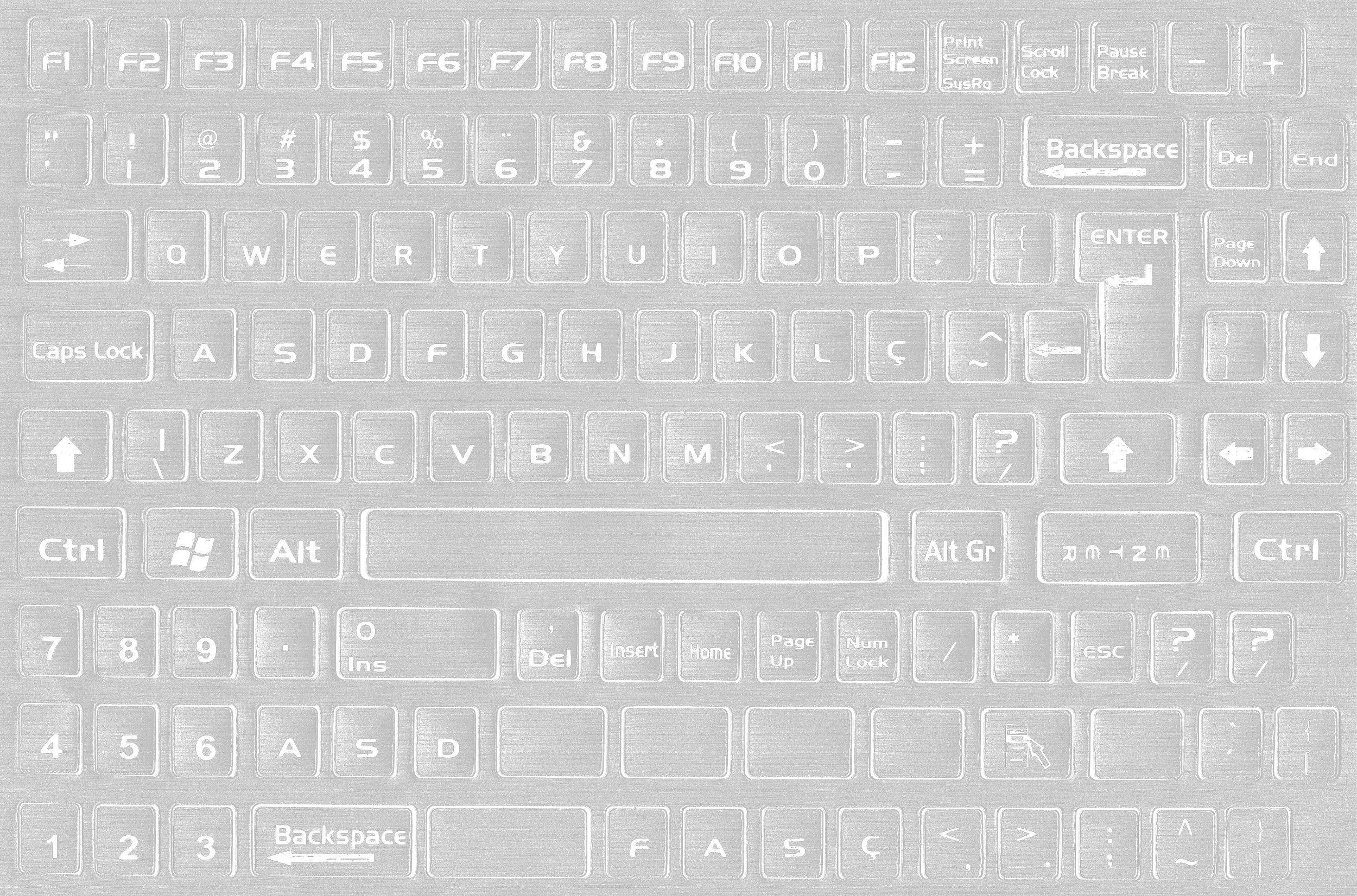 Letraset Letrafacil Digital adesivo para Teclados - Letraset Rotex