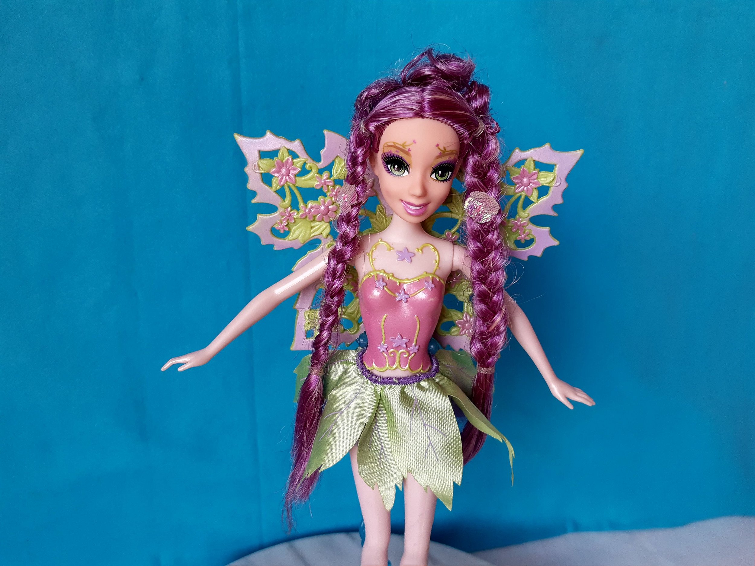 Boneca Barbie fairytopia fada roxa magia de arco íris Mattel - Taffy Shop - Brechó de brinquedos