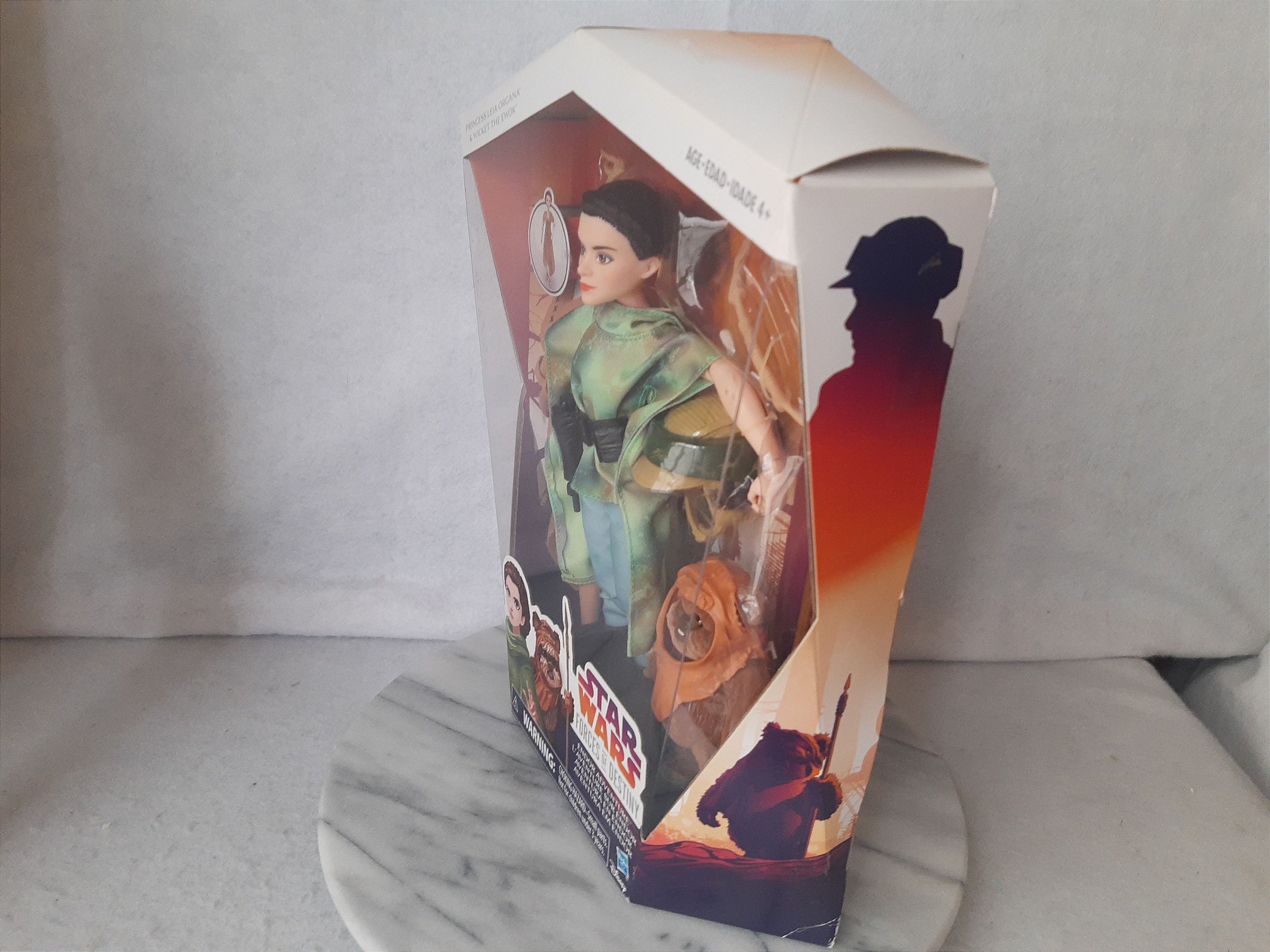 Boneca princesa Leia Organa e Ewoke , Star Wars, Forces of - Taffy Shop ...