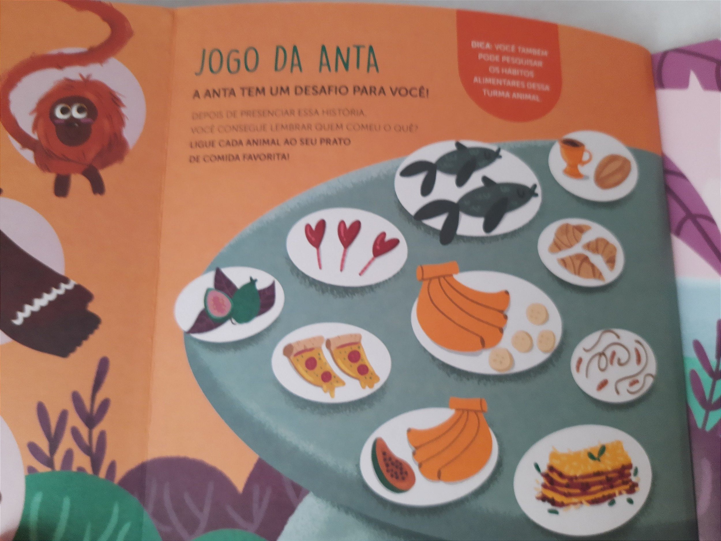 Livro infantil A janta da Anta, Leiturinha, 2021 - Taffy Shop - Brechó ...