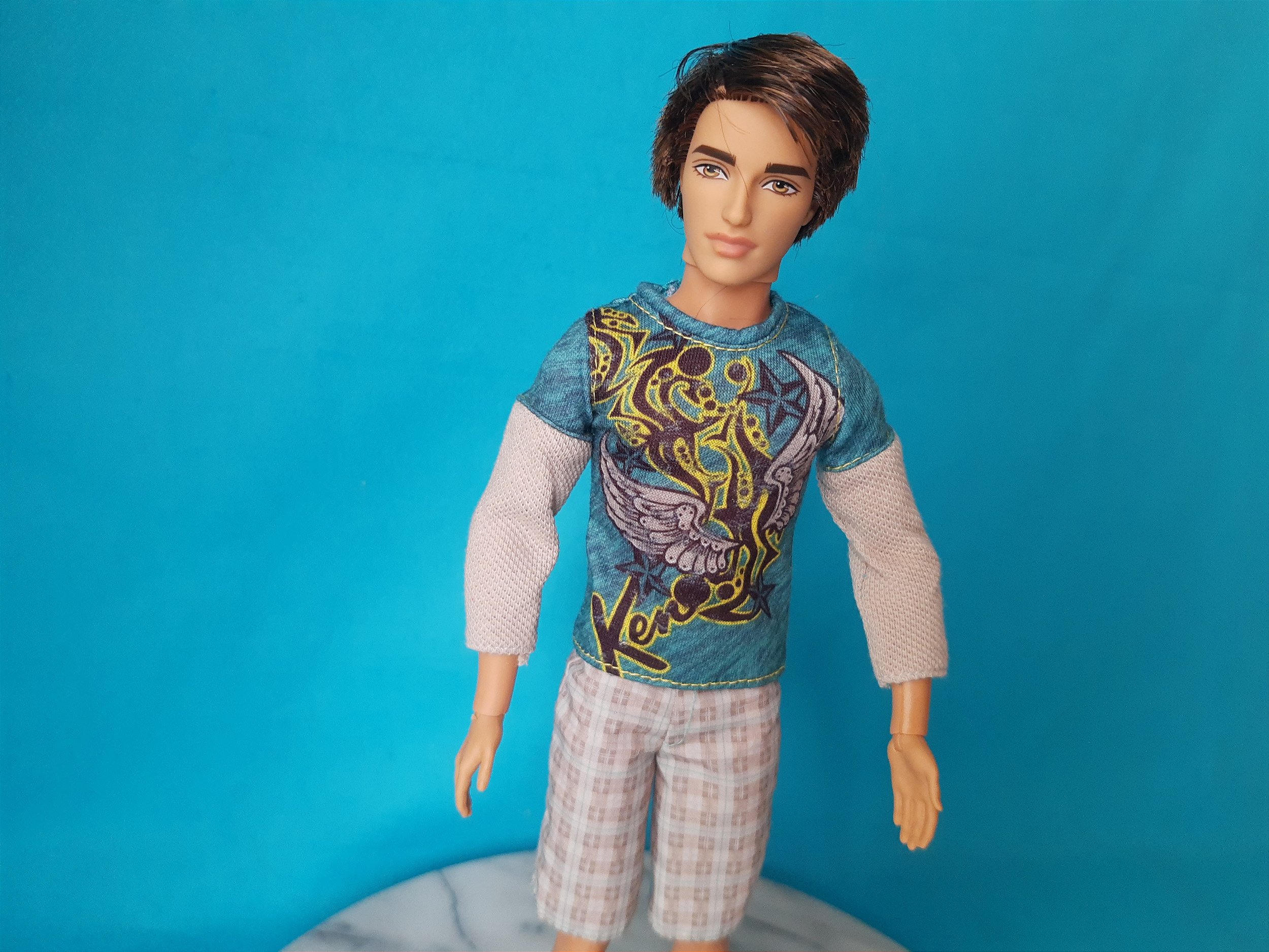 Boneco Ken Ryan articulado de bermudas usado - Taffy Shop - Brechó de ...