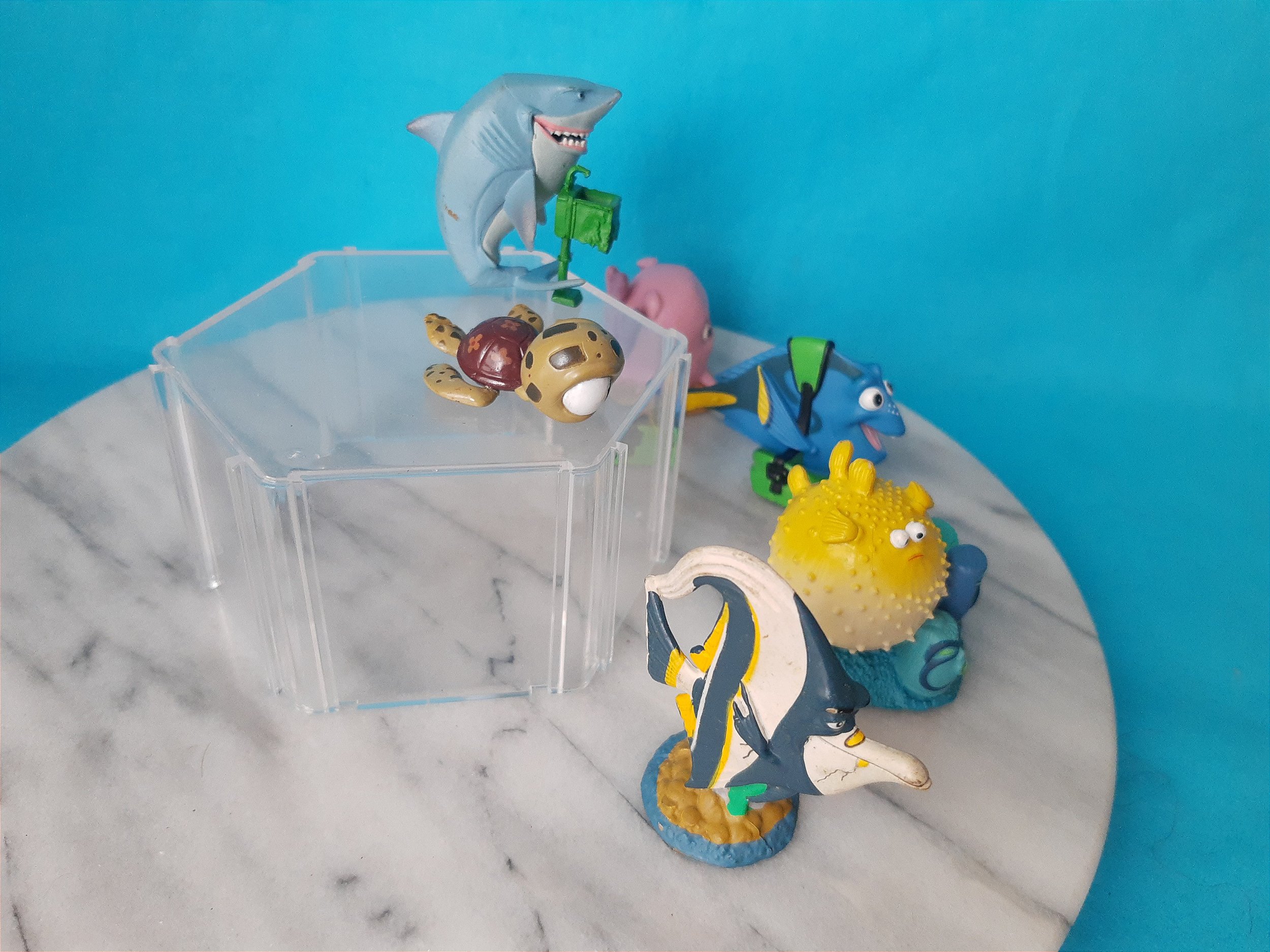 Miniaturas Disney 6 personagens do Procurando Nemo usados - Taffy Shop ...