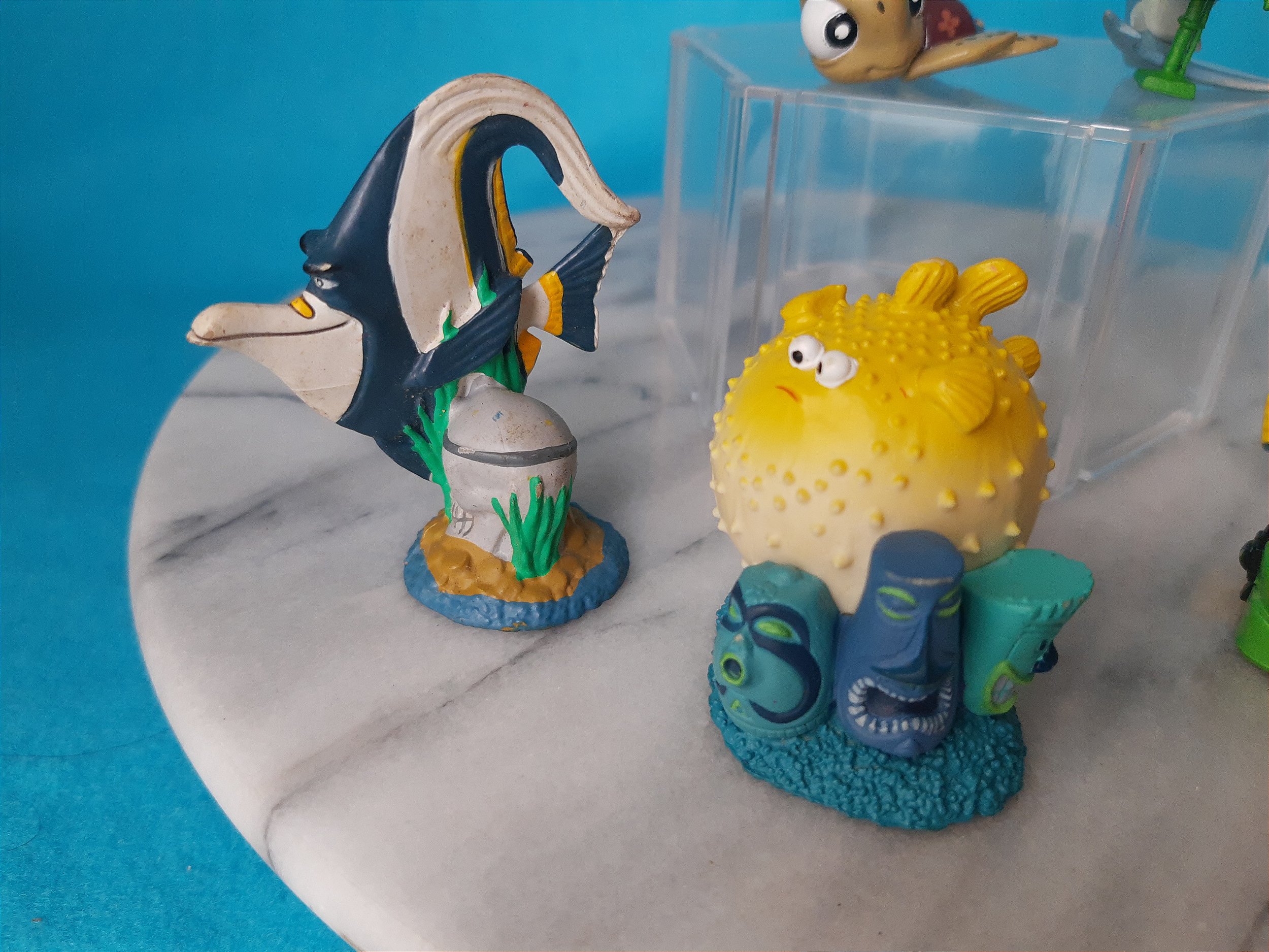 Miniaturas Disney 6 personagens do Procurando Nemo usados - Taffy Shop ...