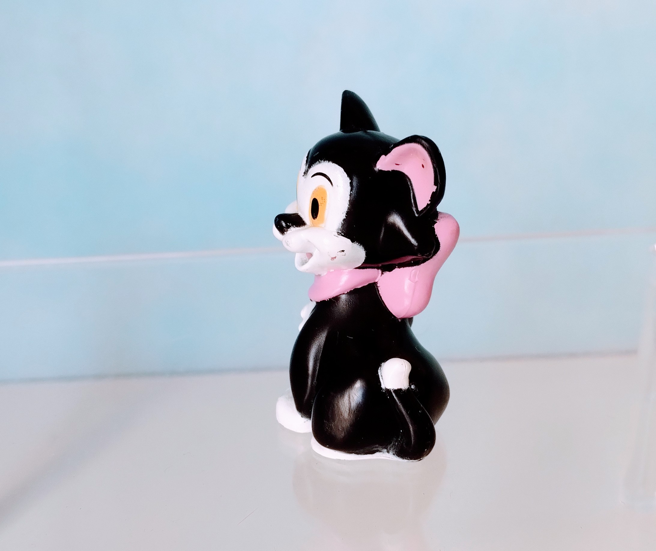 Miniatura Disney estática gato fígaro do Pinóquio 5 cm - Taffy Shop ...
