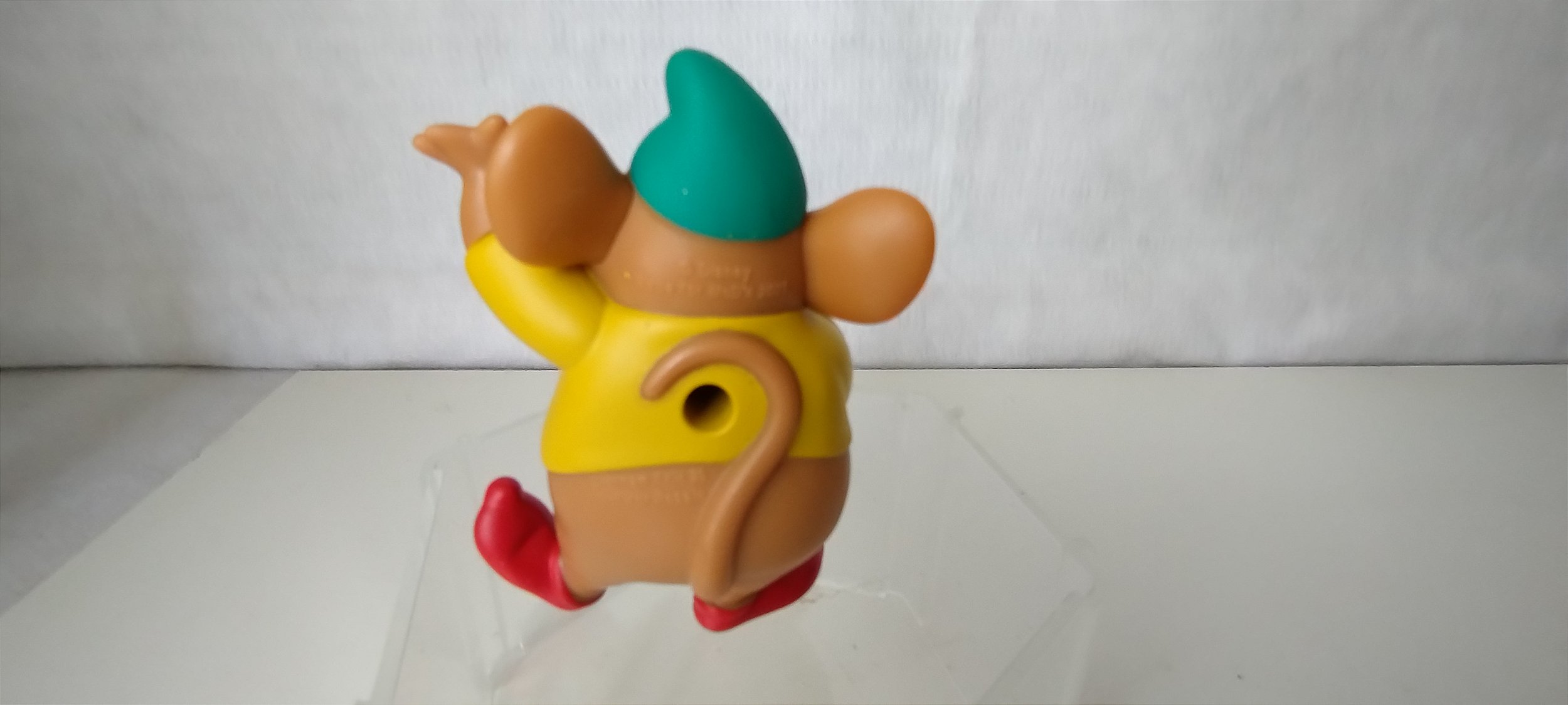 Boneco rato Gus da Cinderela ,coleção McDonald's 50 anos Disney Parks ...