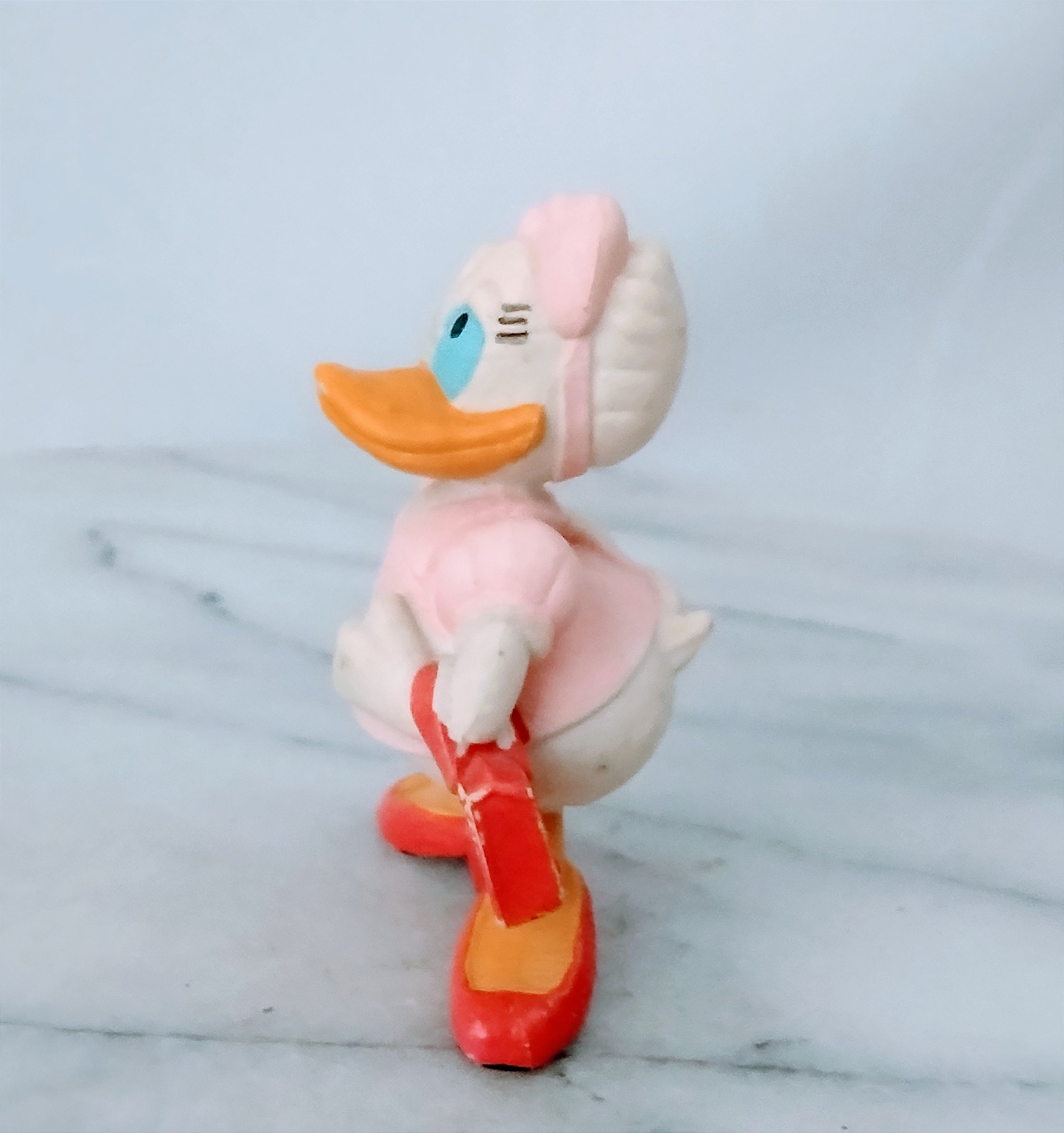 Miniatura Disney vintage 1982 de pata Margarida coleção Mickey e amigos ...